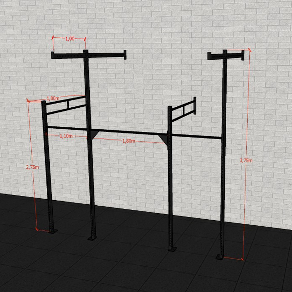 Rack Crossfit – MegaMinas Sports 4.4 50×50 – Megaminas Sports